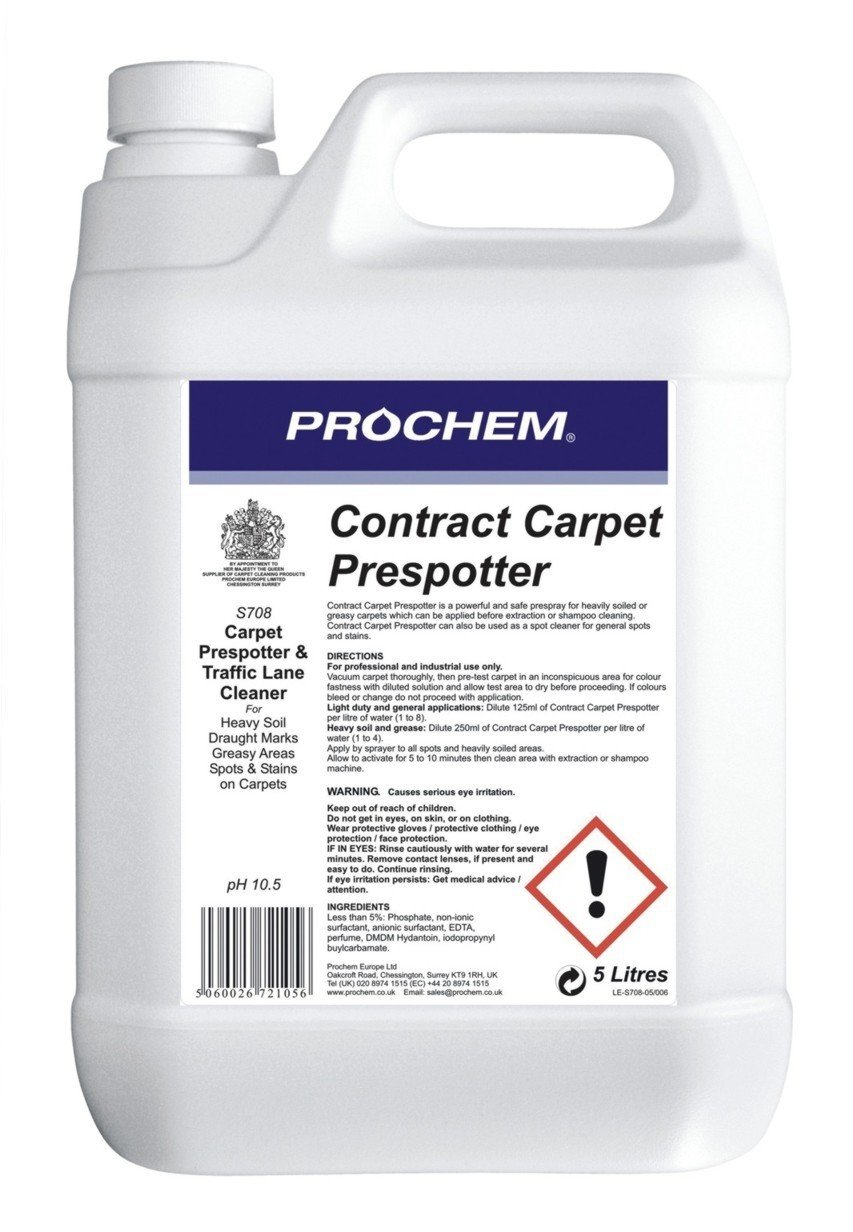 Prochem Contract Carpet Prespotter 5L £13.12 PRC023